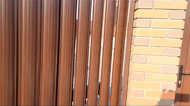 Забор из евроштакетника в Самарской области, с.Красный Яр