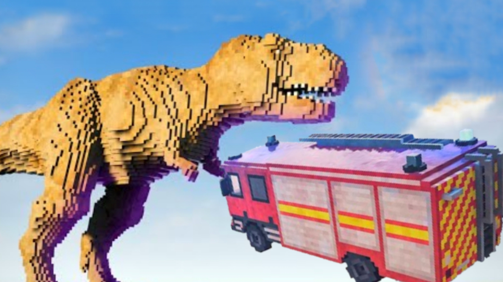 Машины vs Tирекс ?  Эпик зашкаливает !Teardown