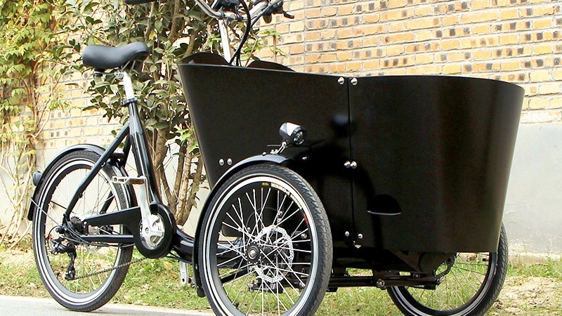 Трехколесный велосипед, ГРУЗОВОЙ, электрический трицикл.