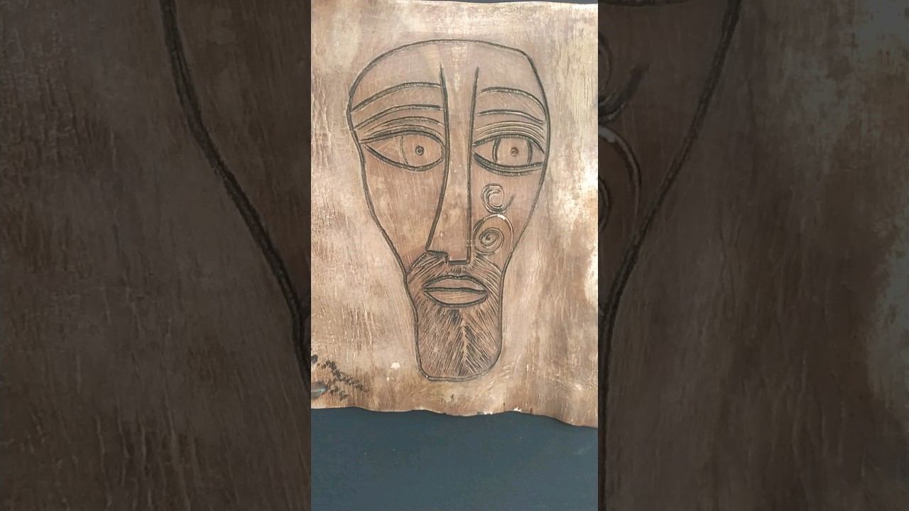 Картина из натуральной кожи | А.Музылев "Камо Грядеши 6"