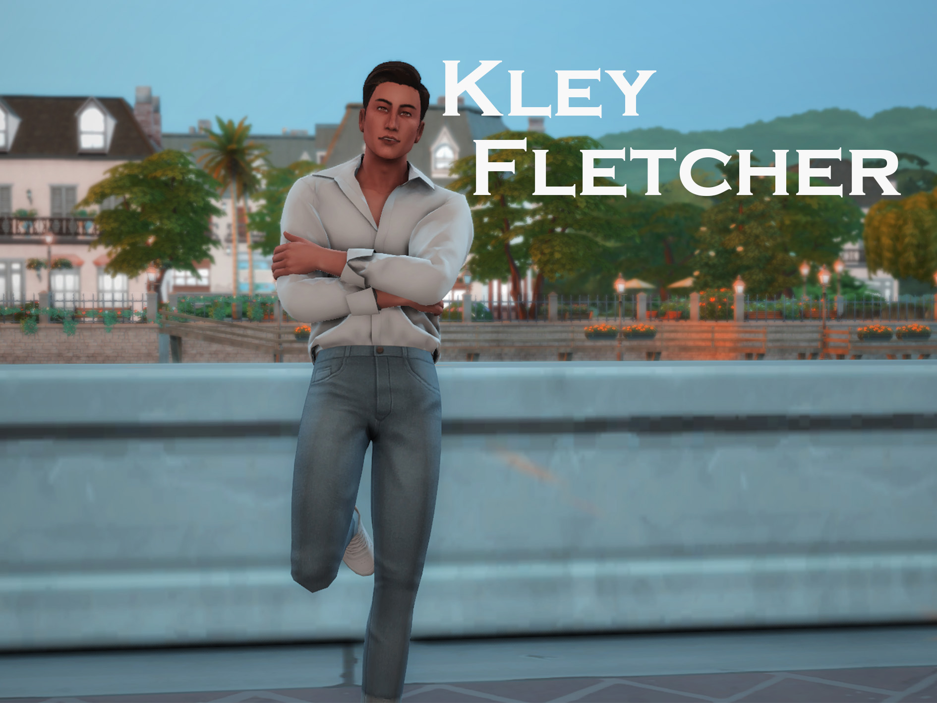 Создание персонажа || Клэй Флетчер || The sims 4