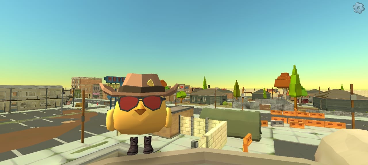 Я играю в Чикен Ган