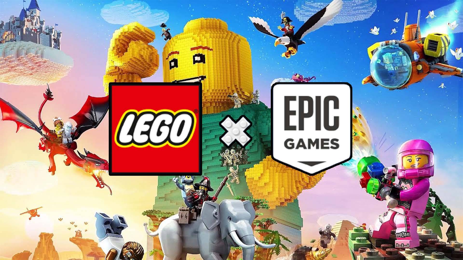 Fortnite Lego. Дорога в облаках. Она реальна?