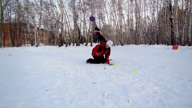 Фризби Фристайл 2015  Наталья и Дива.mp4