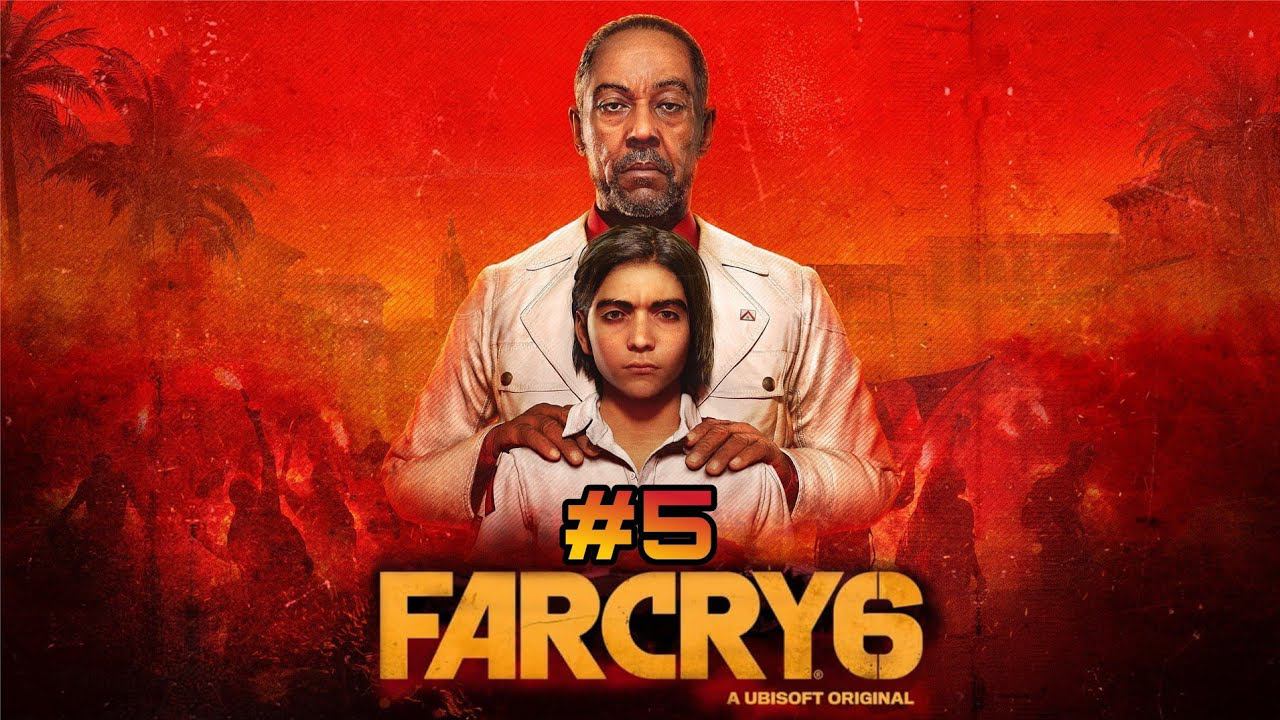 Far Cry 6. #5 Madrugada.Коста-Дель-Мар.Знакомство с Монтеро.#Прохождение.(Сюжет):Rus.[PS4 slim]