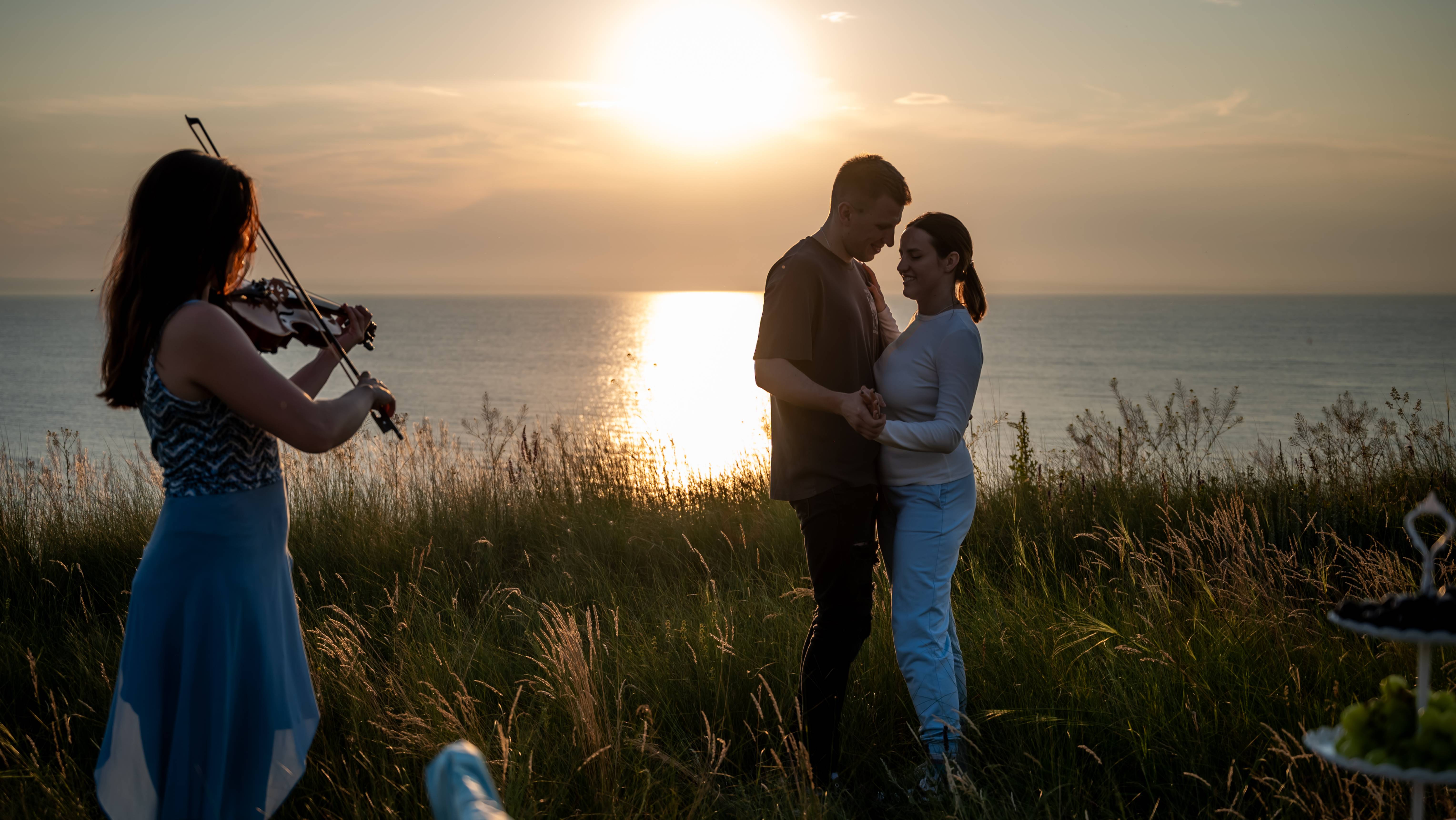 Романтическое свидание A&L Предложение руки и сердца