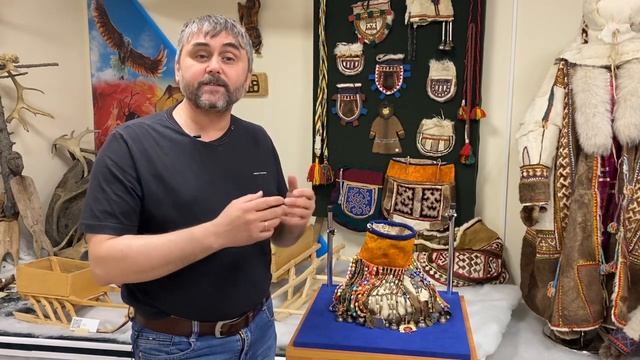 Искусство коренных народов Севера. Сумка тучан.