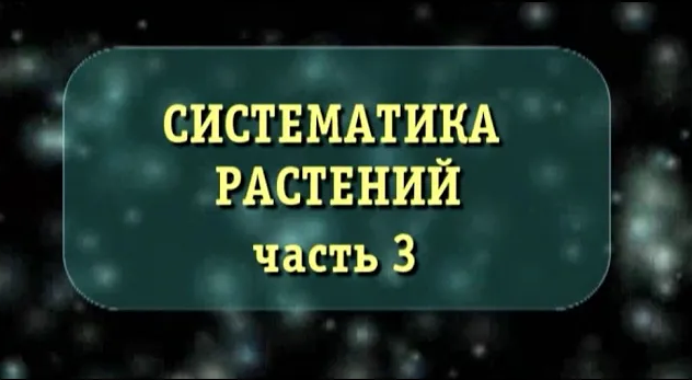 Систематика растений. Часть 3. Семейства крестоцветных, розоцветных и бобовых. Биология