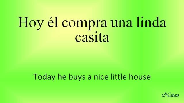 ❤️Испанский A2 (SPANISH TO ENGLISH PHRASES #1)