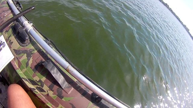 Обзор рыбных мест 18.07.2023 год №3 р.Иртыш г.Омск Рыбалка спиннингом, троллинг в затоне Лампочка.