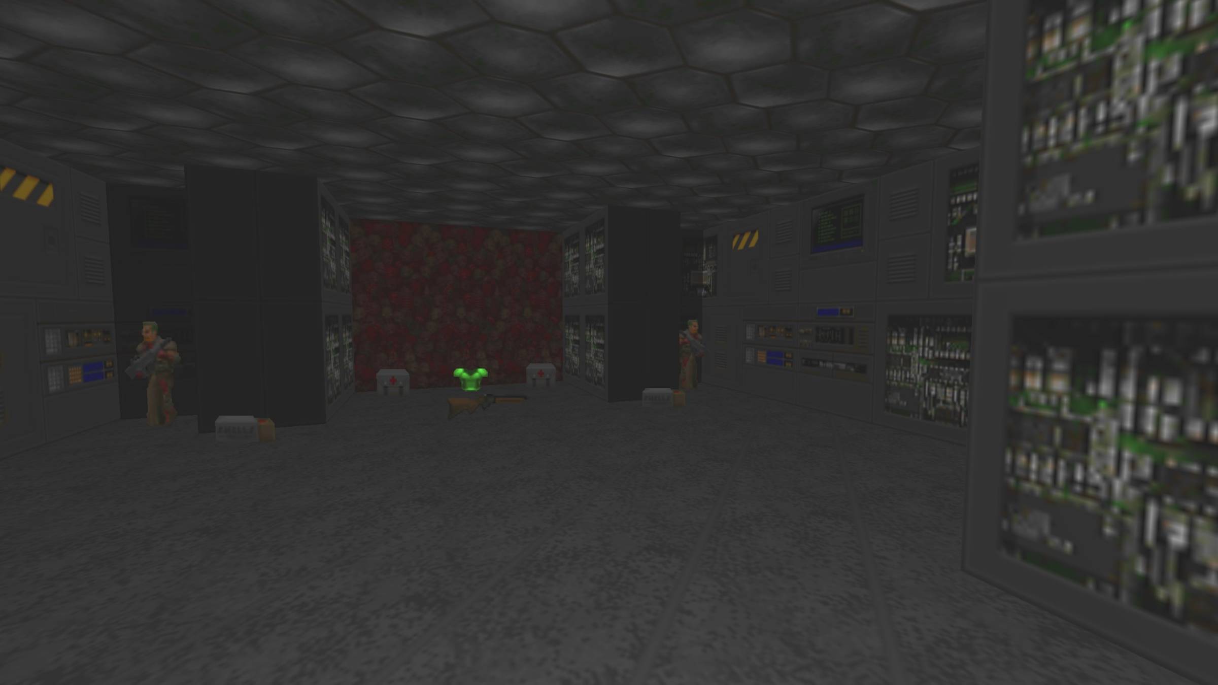 Map32: Wrong Turn (секретный уровень) - Three's A Crowd [Все секреты]