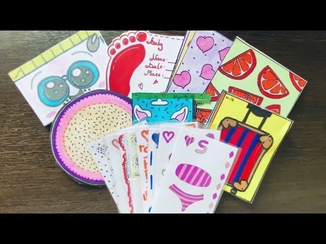 ?ЧТО В МОЕЙ СУМКЕ?ОТКРЫЛА КУЧУ ПАКЕТИКОВ ✨Распаковка бумажных сюрпризов ?Lina ART