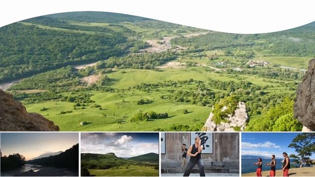 ☀ Цигун на местах силы | легендарные энергетические практики Псебай, Краснодарский край 2016 г.