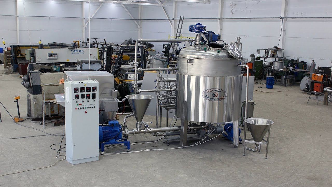 Линия производства сгущенного молока по ТУ - слайд-шоу