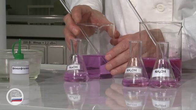 Смещение равновесия в растворе аммиака при нагревании