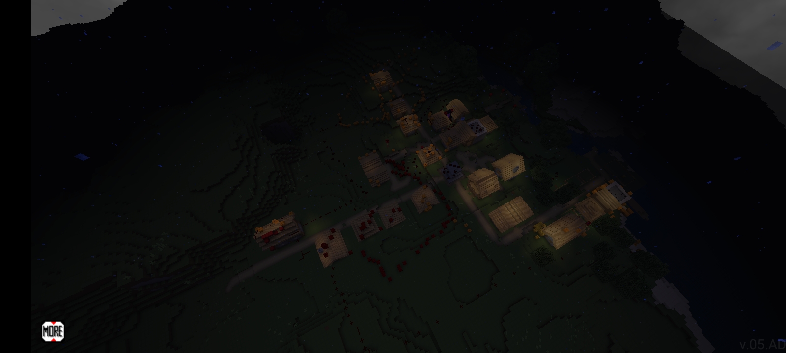 Я сделал из обычной деревни страшную деревню в minecraft| ДимА4 minecraft!