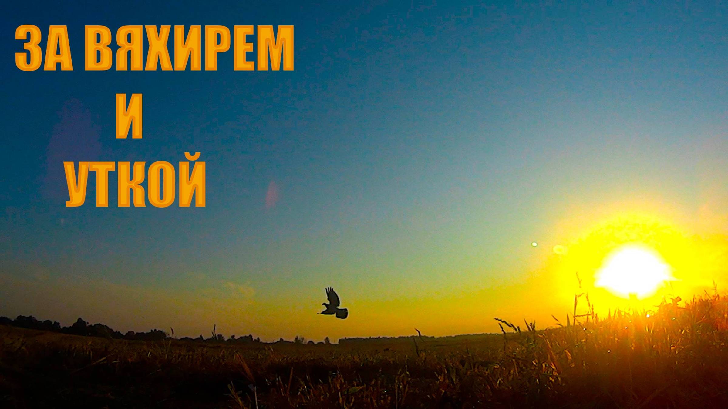 Двухдневная охота на ВЯХИРЯ И УТОК