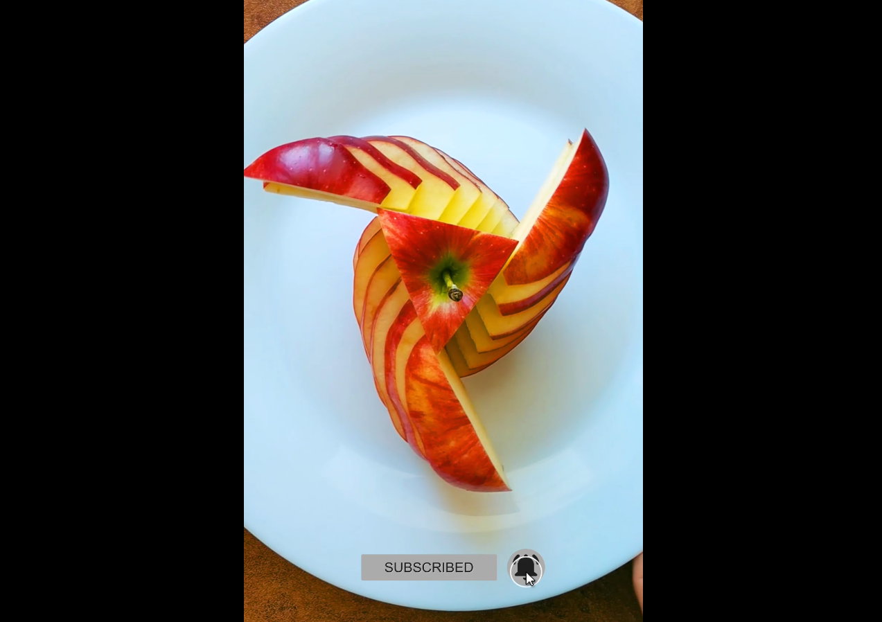 Как нарезать ЯБЛОКО? Красиво и Быстро Фруктовая нарезка