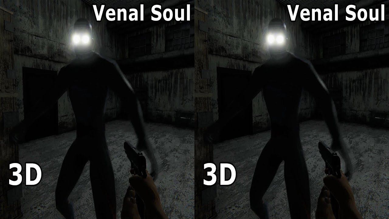 3D video horror SBS VR box  google cardboard