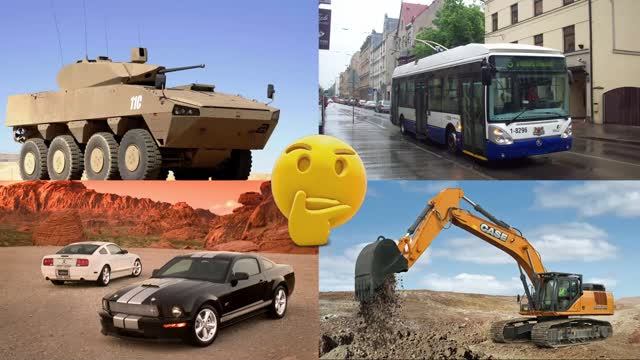 Развивающее видео для детей про спецтехнику и транспорт | Угадай, где правильный ответ! | Выпуск 12