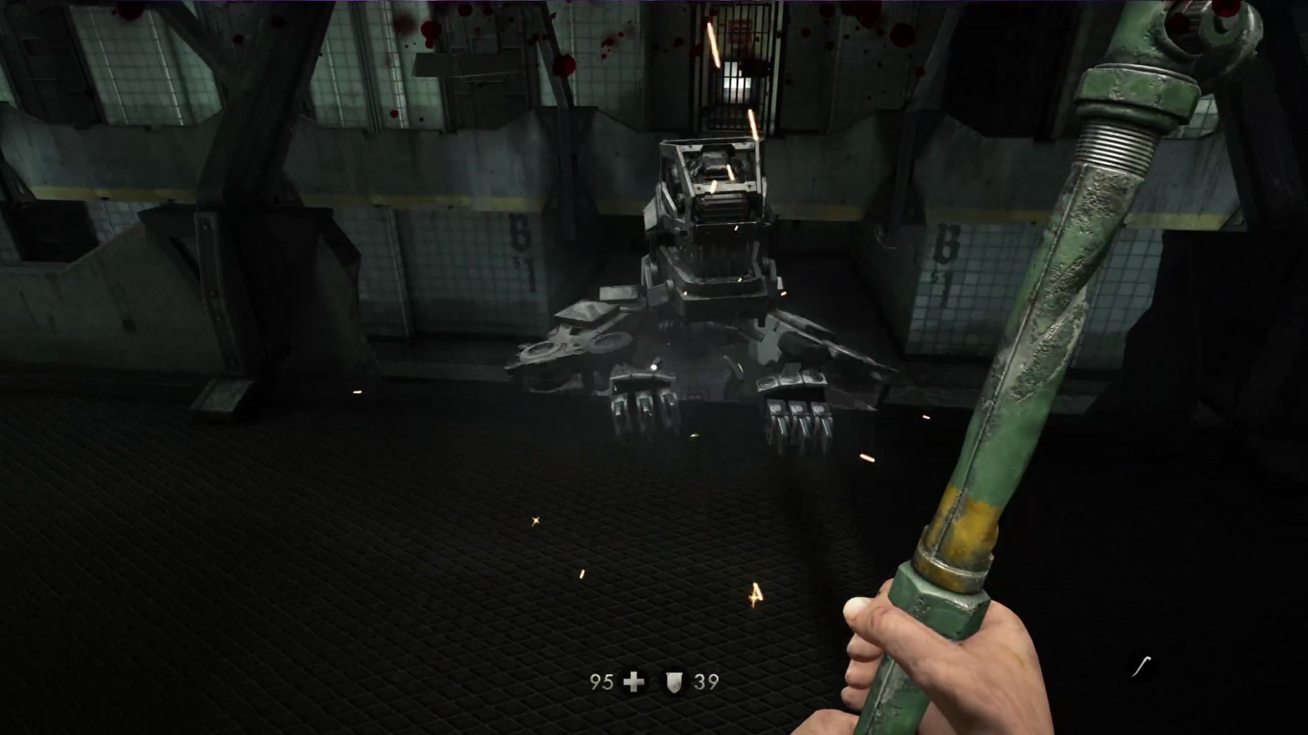 №2 Wolfenstein - The Old Blood Руди Йегер и Волчье логово Тюрьма