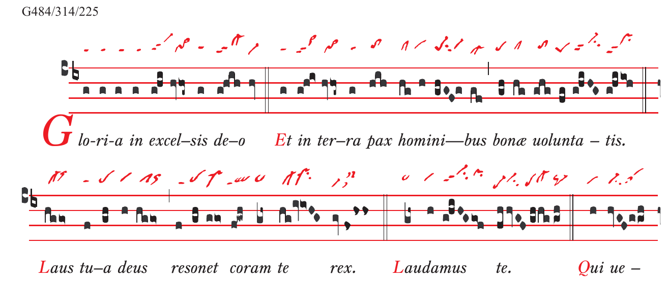 Gloria ─ Laus tua Deus