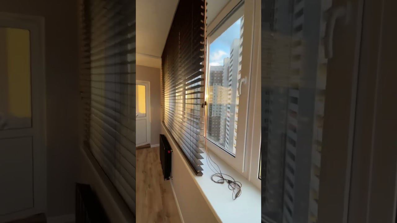 Деревянные горизонтальные жалюзи