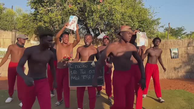 Поздравление от команды Bad Boys. Подарок девушке на день рождения.