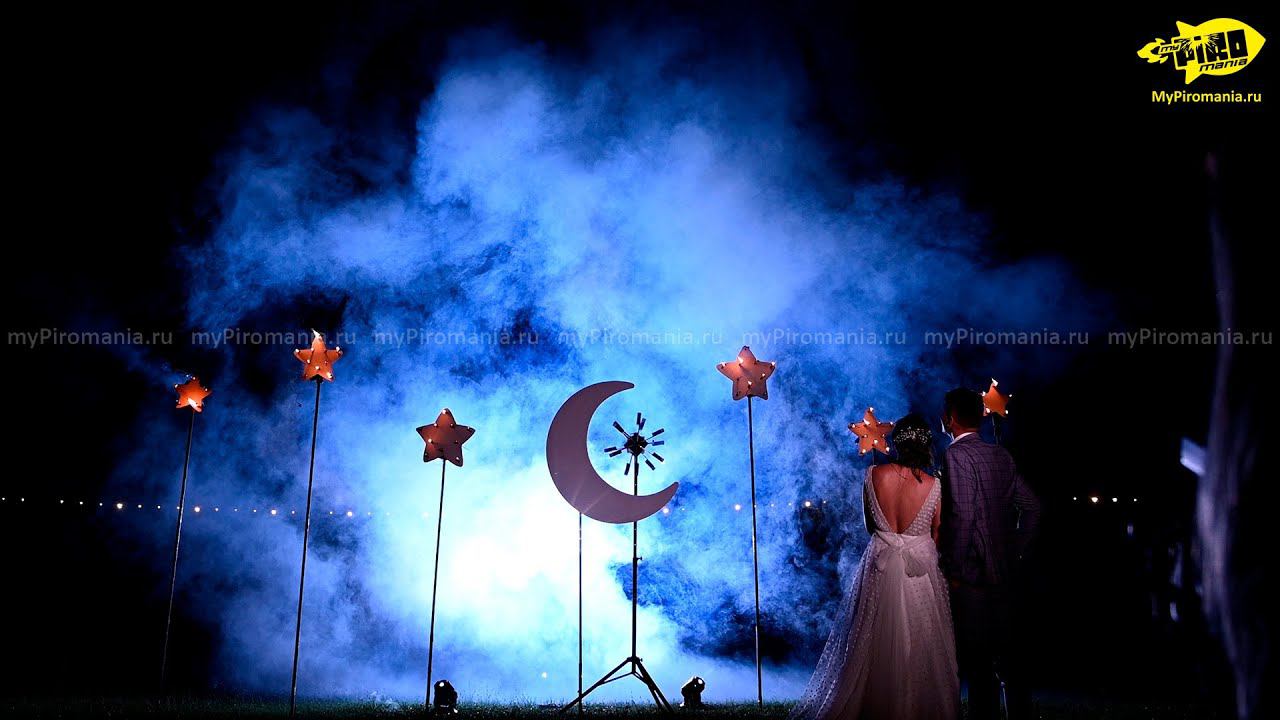 Пиромания. Сказочная ночь. Удивительное пиротехническое шоу в Москве.