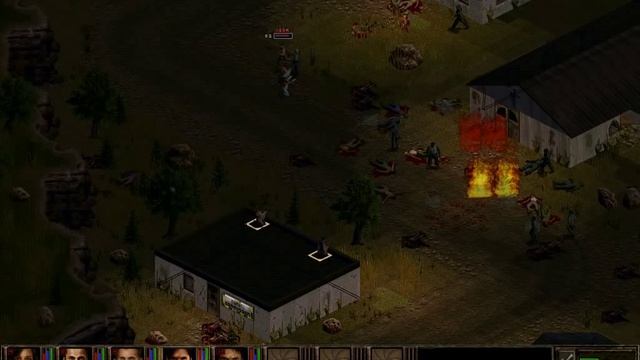 Jagged Alliance 2. Zombie Horde attacks Drassen
