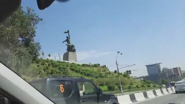 Едем по ЦЕНТРУ Ростова-на-Дону.