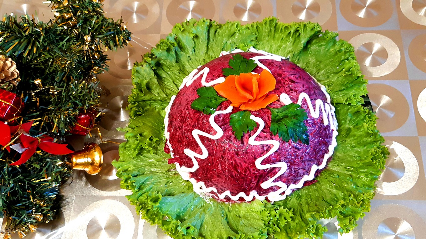 СЕЛЁДКА ПОД ШУБОЙ,САЛАТ-ПЕРЕВЁРТЫШ,ГОТОВЛЮ ТОЛЬКО ТАК!?Кулинарный рецепт.