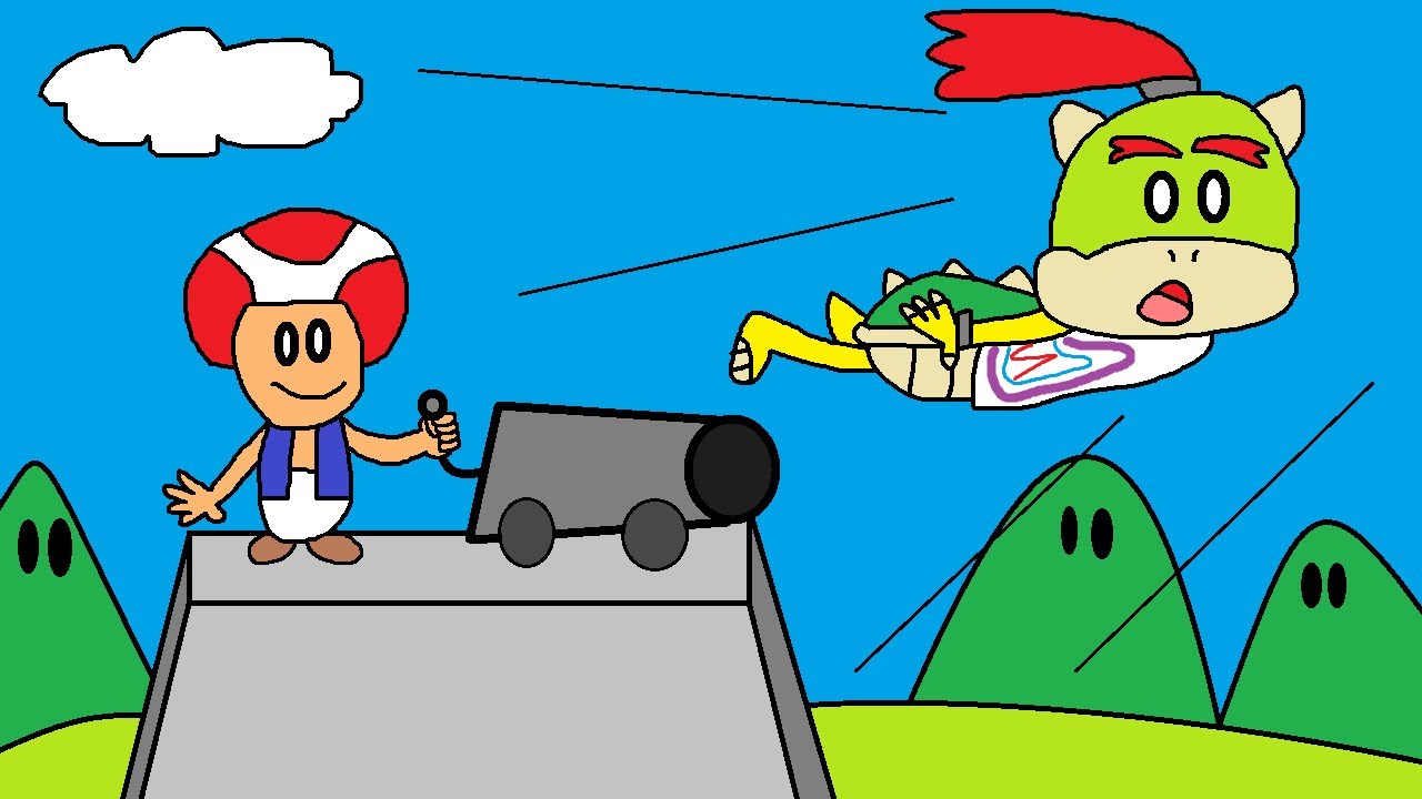 Боузера-младшего увольняют. Анимация. Братья Марио