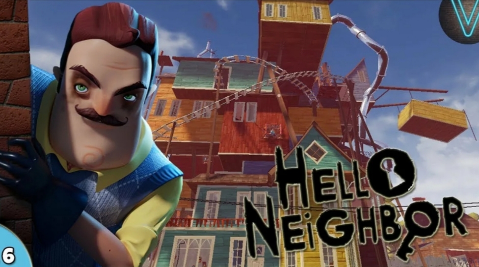 Продолжаю проходить привет сосед акт3 разгадываю головоломки//Hello nеighbor