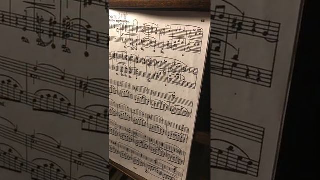 Брамс Скерцо ор.4 Brahms Scherzo op.4 часть 2