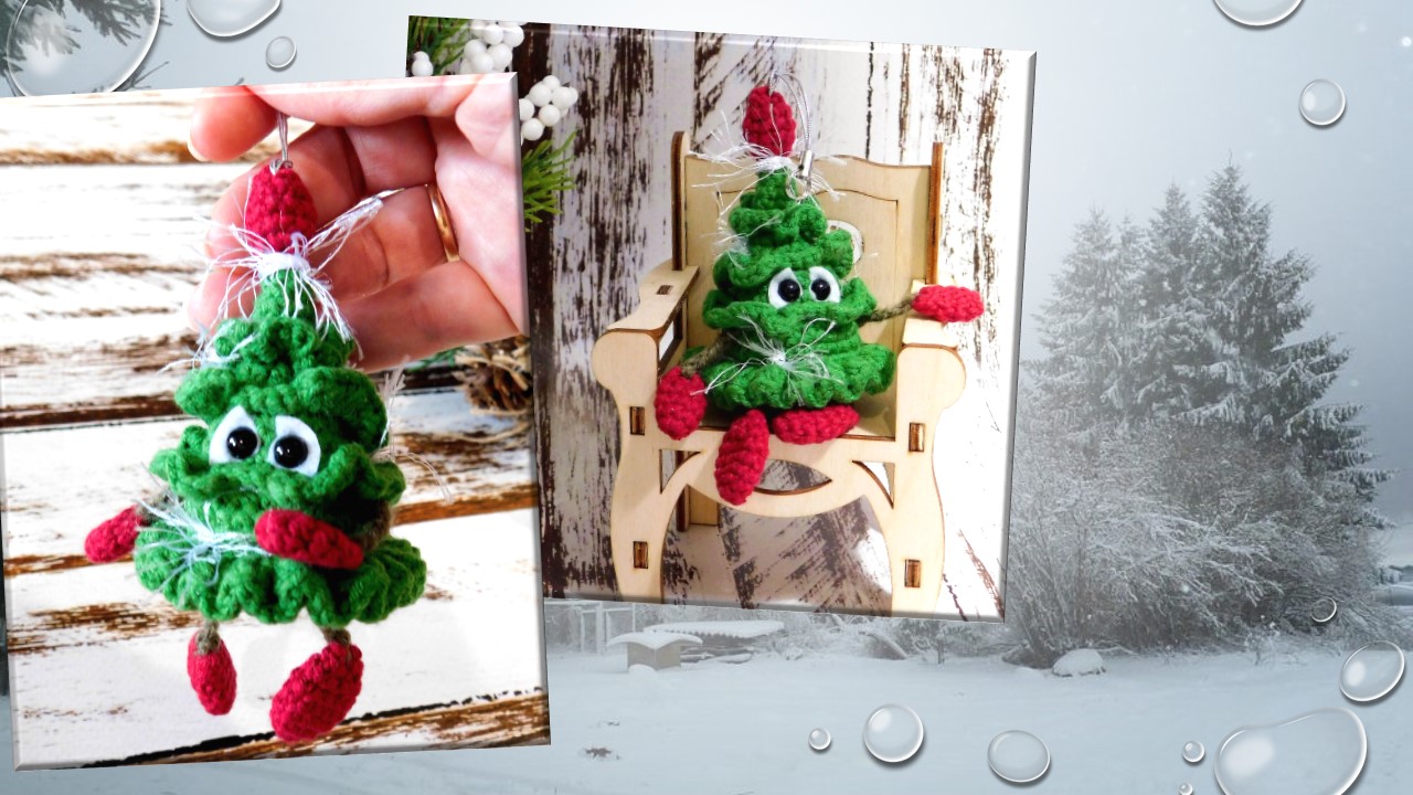 ЕЛОЧКА-БРЕЛОК ? // О МК ПЛАТЬЯ "СНЕЖИНКА" ❄❄ // КОШАЧЬЯ ЛАПКА ?