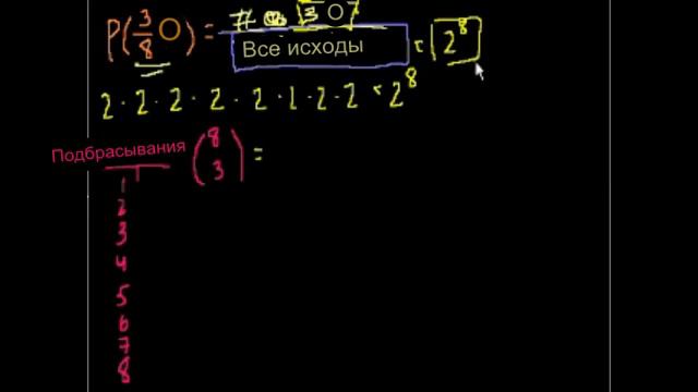 13 Использование сочетаний