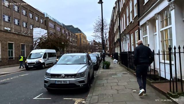 Мэрилебон, Лондон. Прогулка по городу. Walking Tour in 4K