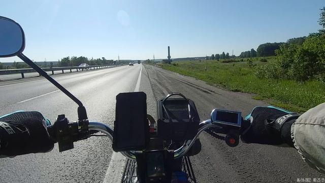 Поездка из Екатеринбурга в Далматово на электро велосипеде Minako V.8 PRO часть 9