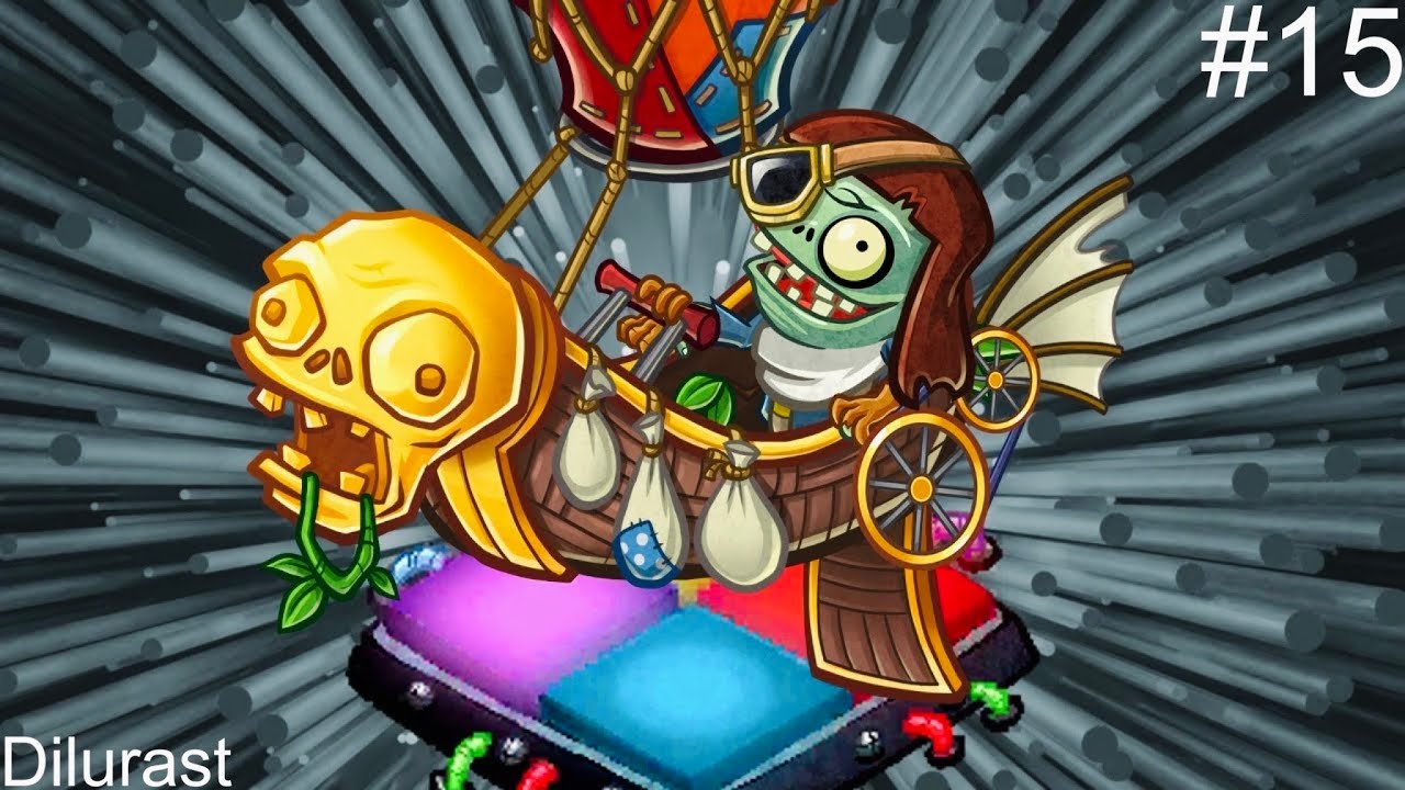 Plants vs. Zombies Heroes #15 ? Бесячество Читерская гондола! Видеоигра онлайн Dilurast