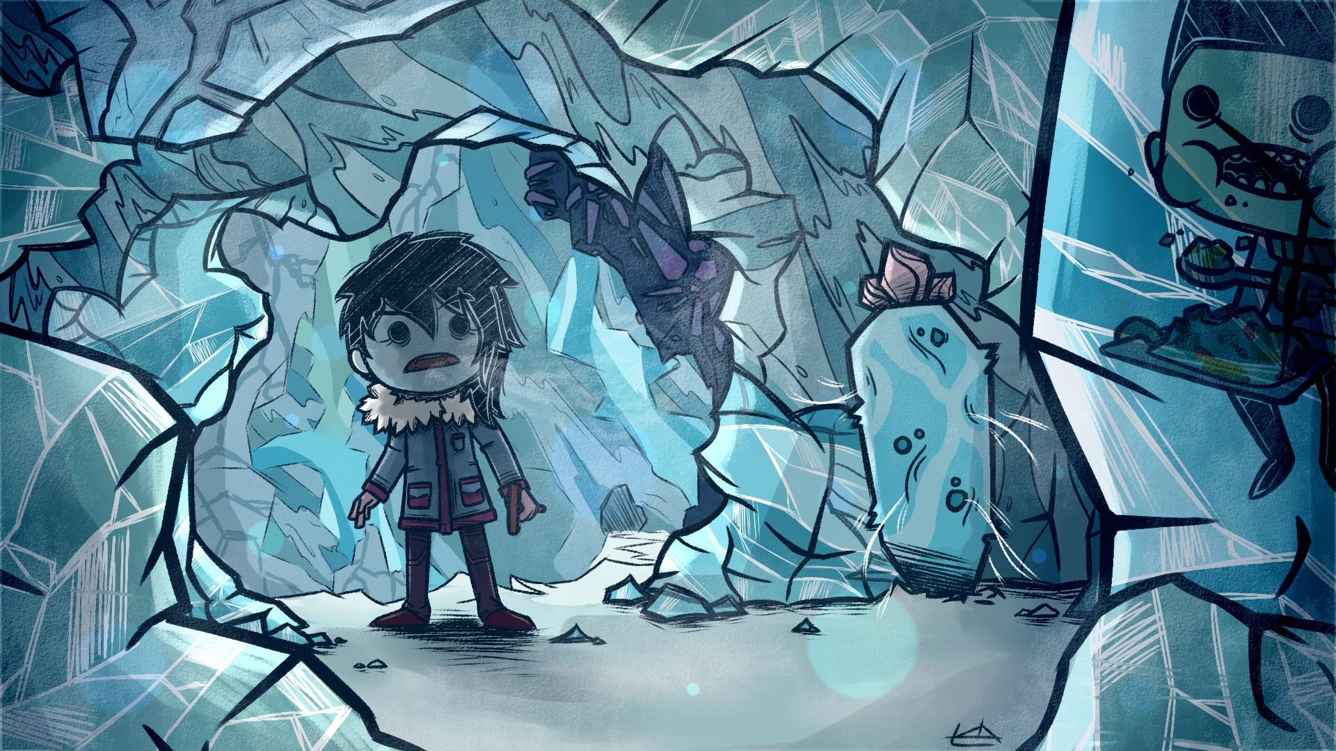 Oxygen Not Included В гостях у Деда Мороза. Тренировка