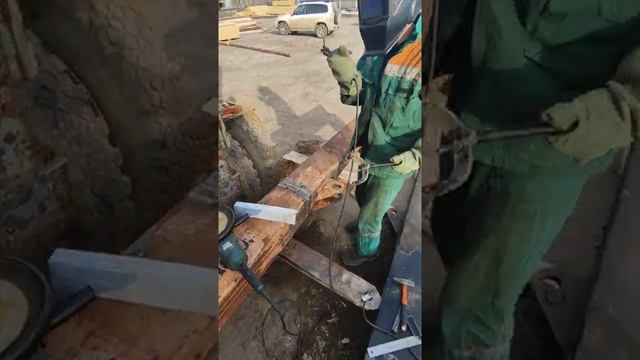 ремонт стрелы сф-65с день первый.