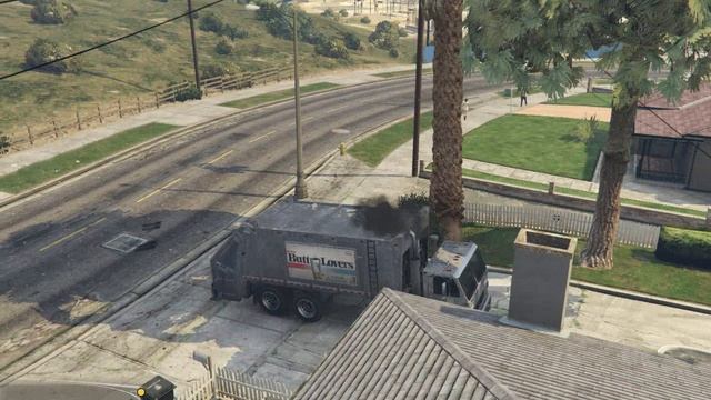 GTA 5 Мусоровоз 100% Золото