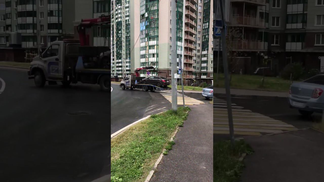 Работает эвакуатор