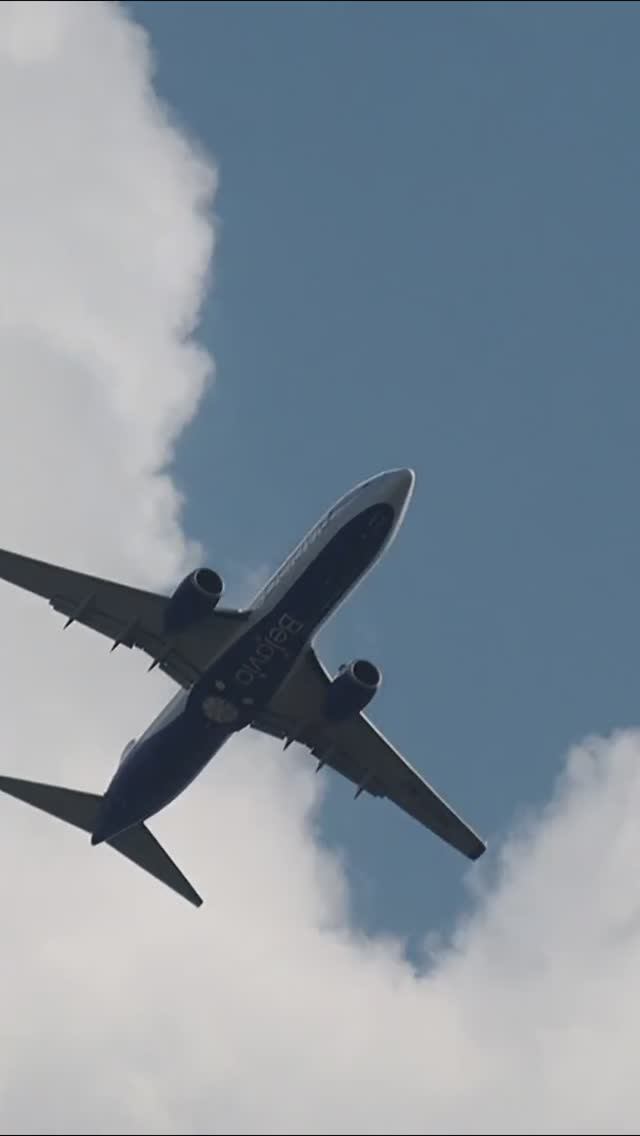 Boeing 737-82R авиакомпании Белавиа [EW-527PA] заходит на посадку во Внуково (VKO/UUWW) 26.05.2023