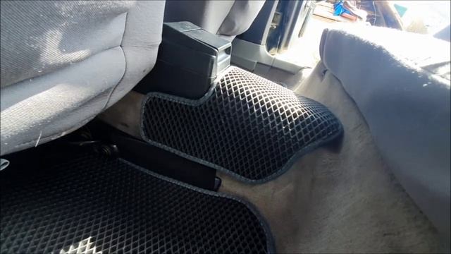 EVA коврики в салон и багажник Audi 80 B4.mp4