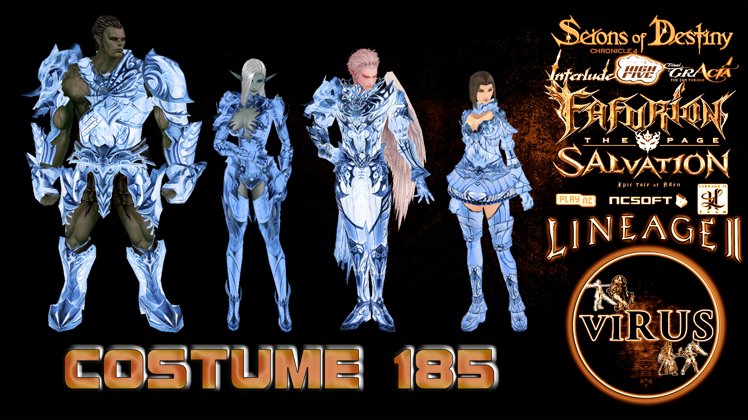 New Costumes. 185. LINEAGE II. Any Chronicles ◄√i®uS►