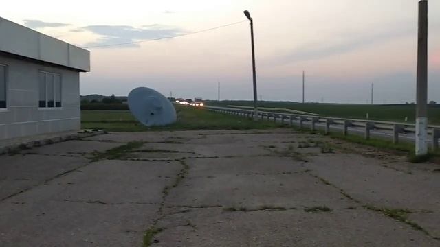 Летающие тарелки по трассе Р268 (в сторону Краснодара)