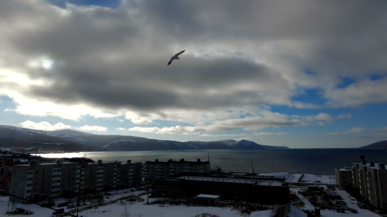 После ночного снегопада... // НАГАЕВО, МАГАДАН