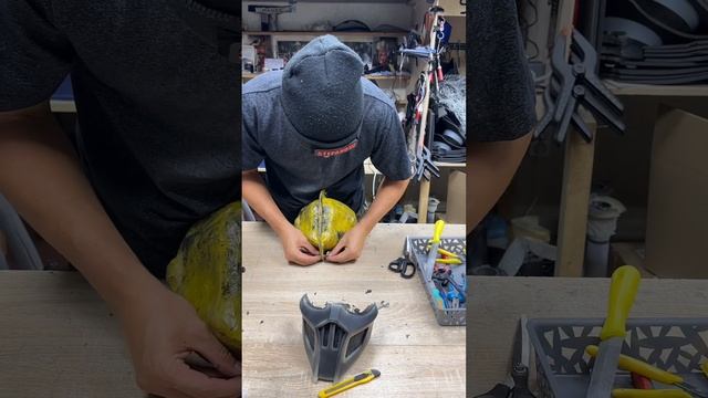 Noob Saibot cosplay mask Mortal Kombat 1 #shorts